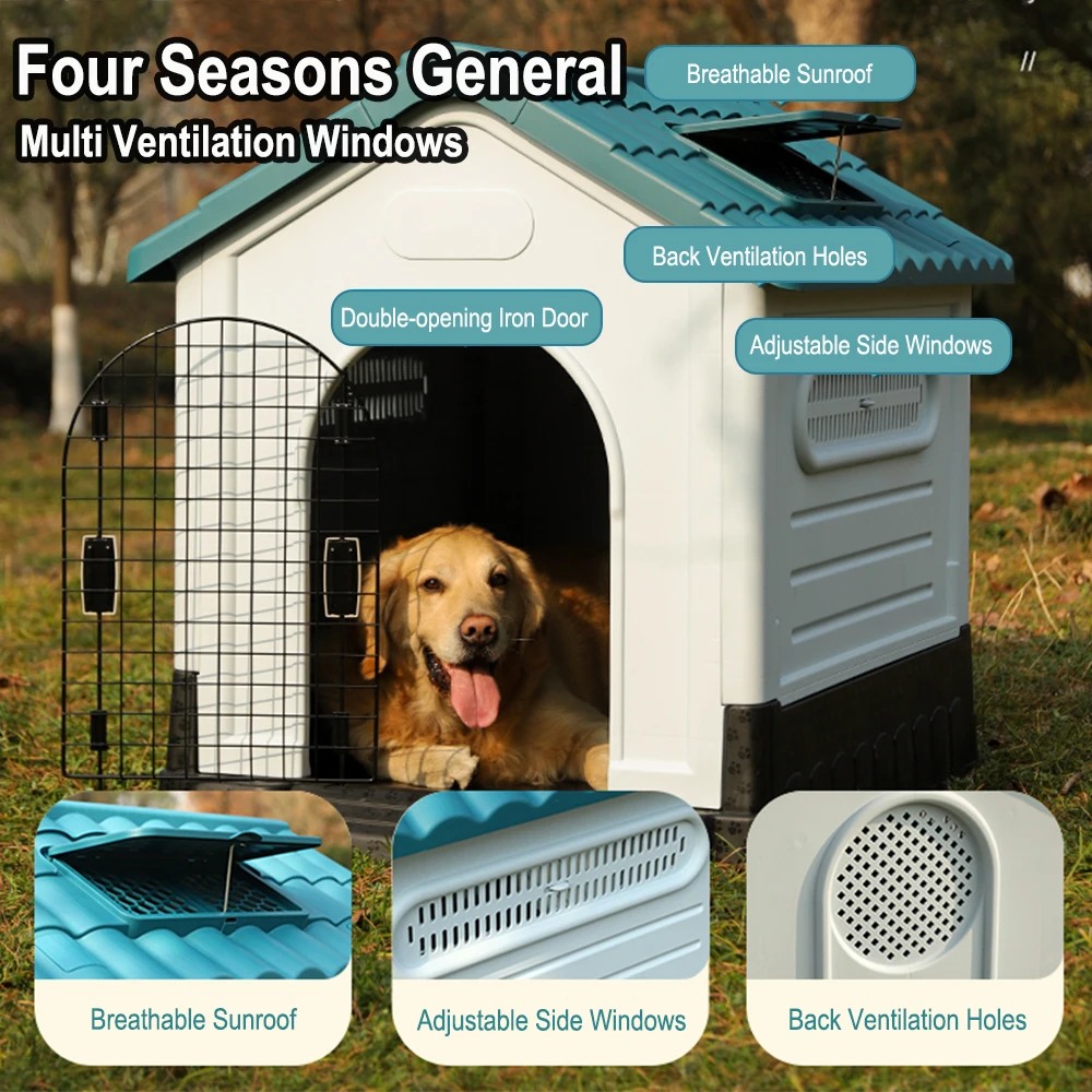 Luxury Dog Houses - Eco-Friendly Pet Skylight Dog Homes