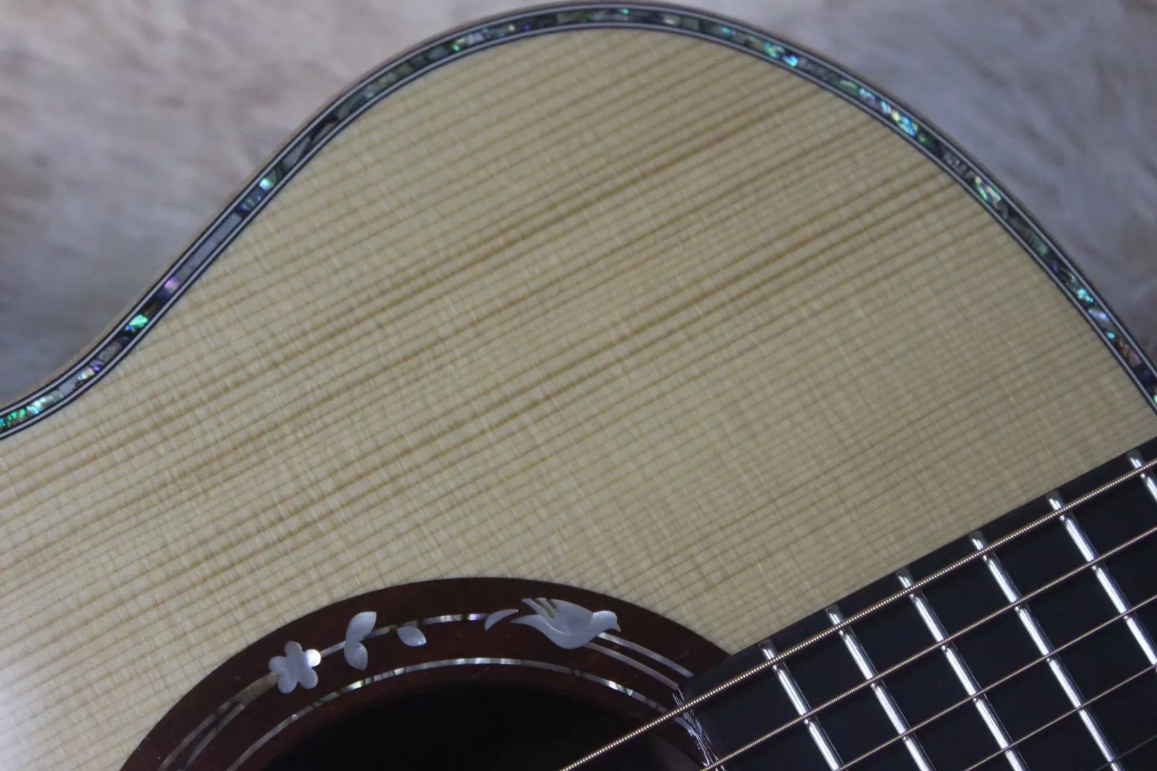 OM40 Geake Custom Ebony Fingerboard Solid Spruce Rosewood 40 Inch ...