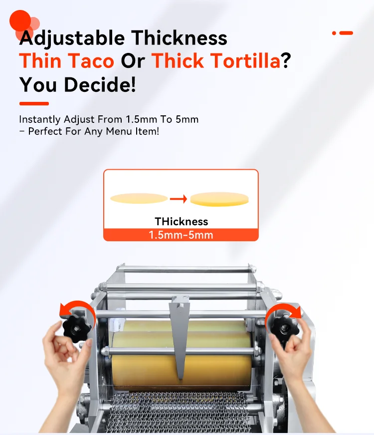 Electric Tortilla Machine - Efficient & Durable Solutions