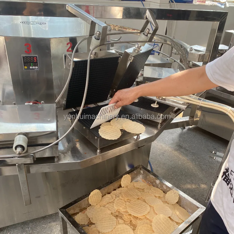 Electric Commercial Automatic Wafer Stick Making Machine/egg Biscuit ...