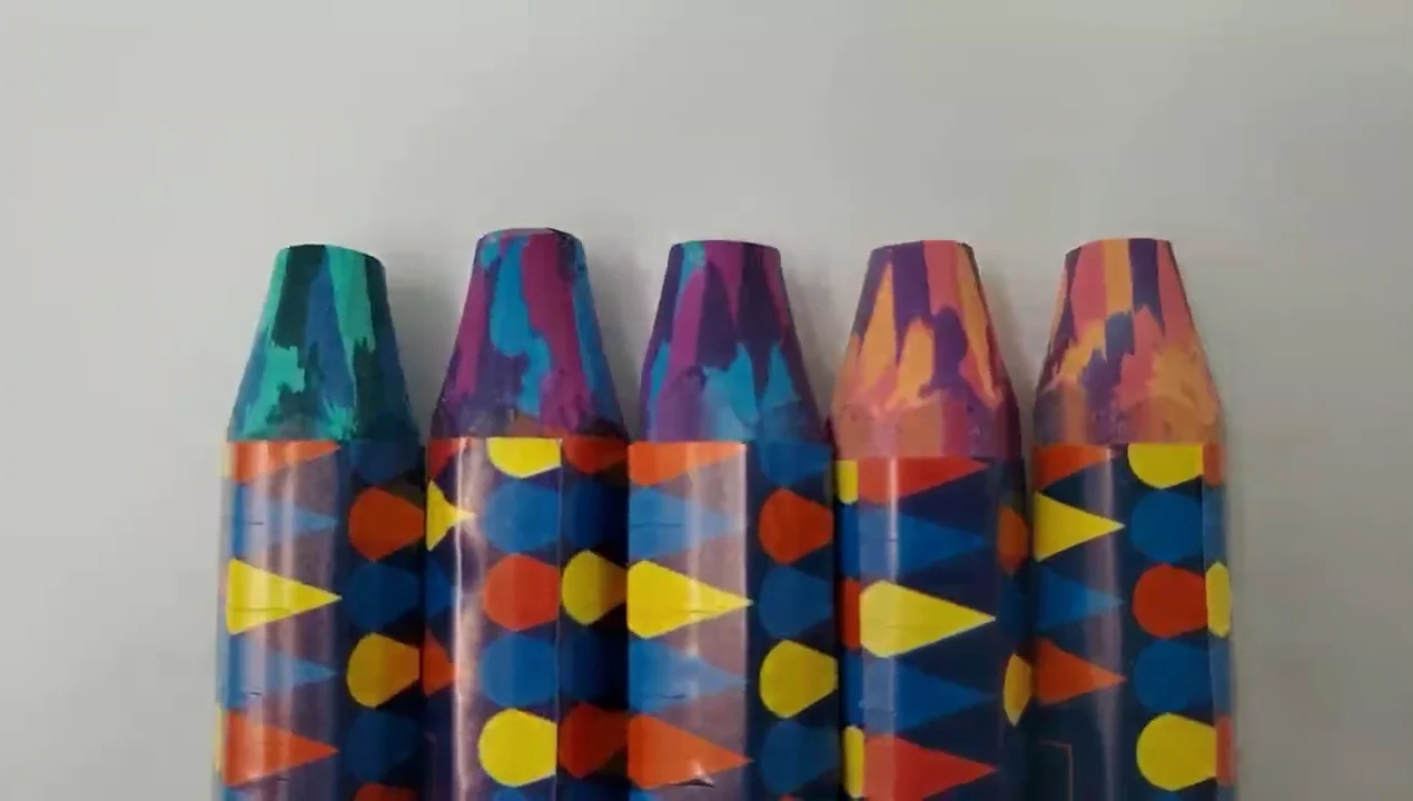 Mixer In Colorful Box Twist Crayons Rainbow Double Headed Crayons Set ...