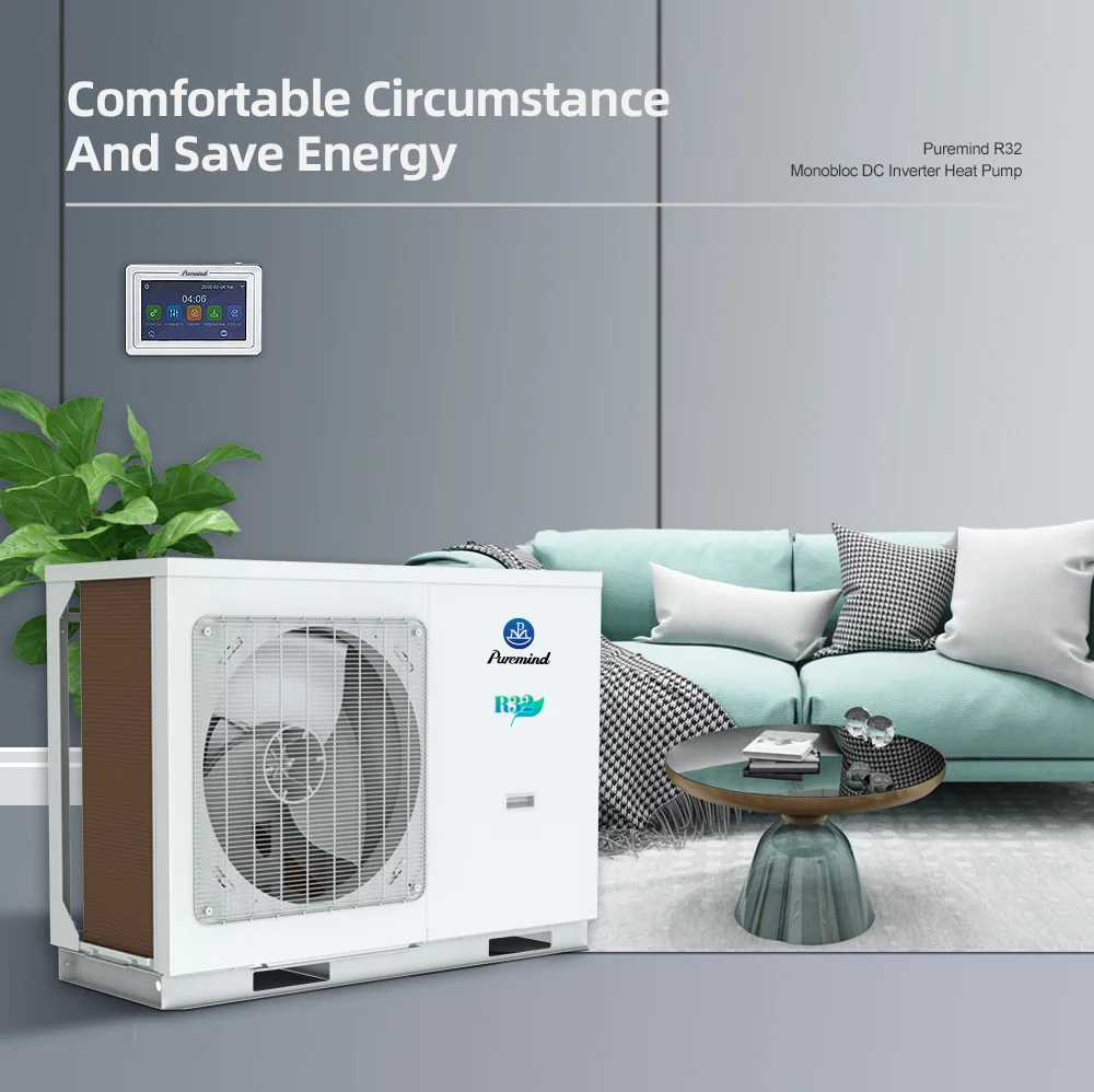 Gree Air To Water R32 Commercial Monobloc Heat Pump Air Conditioner Dc ...