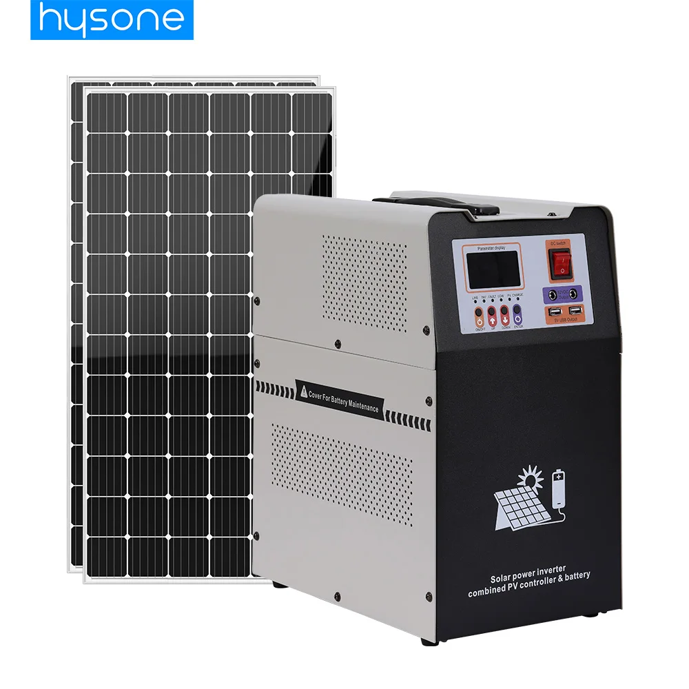 Hot Sale Solar Generator 1500w With Panel Completed Set Generator Solar ...