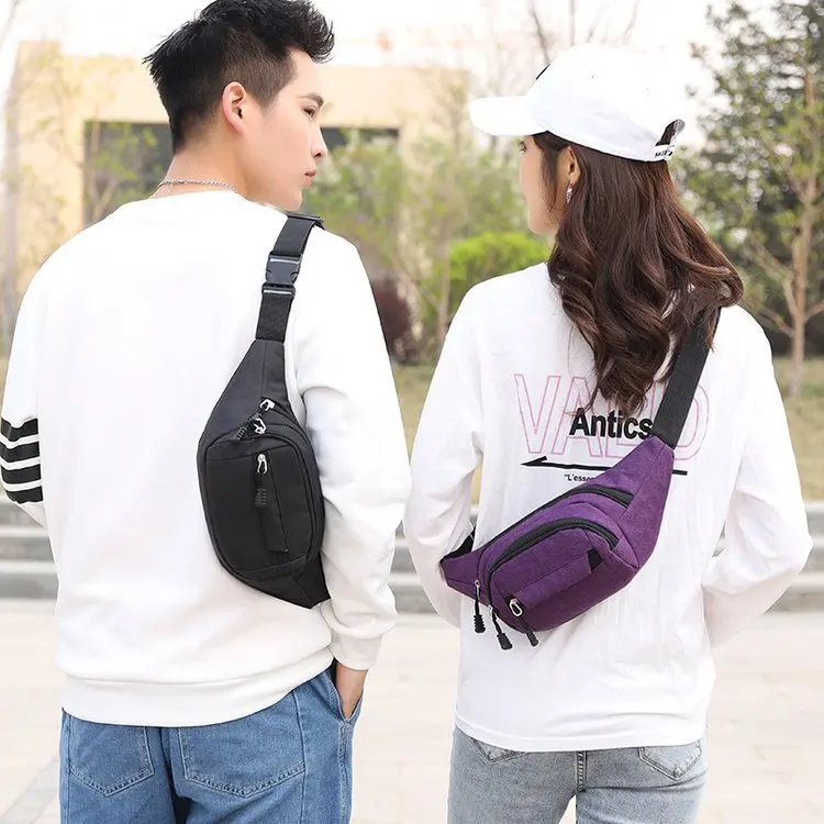 Waterproof Oxford Polyester Fanny Pack Waist Wallet Hip Pouch Bag For ...