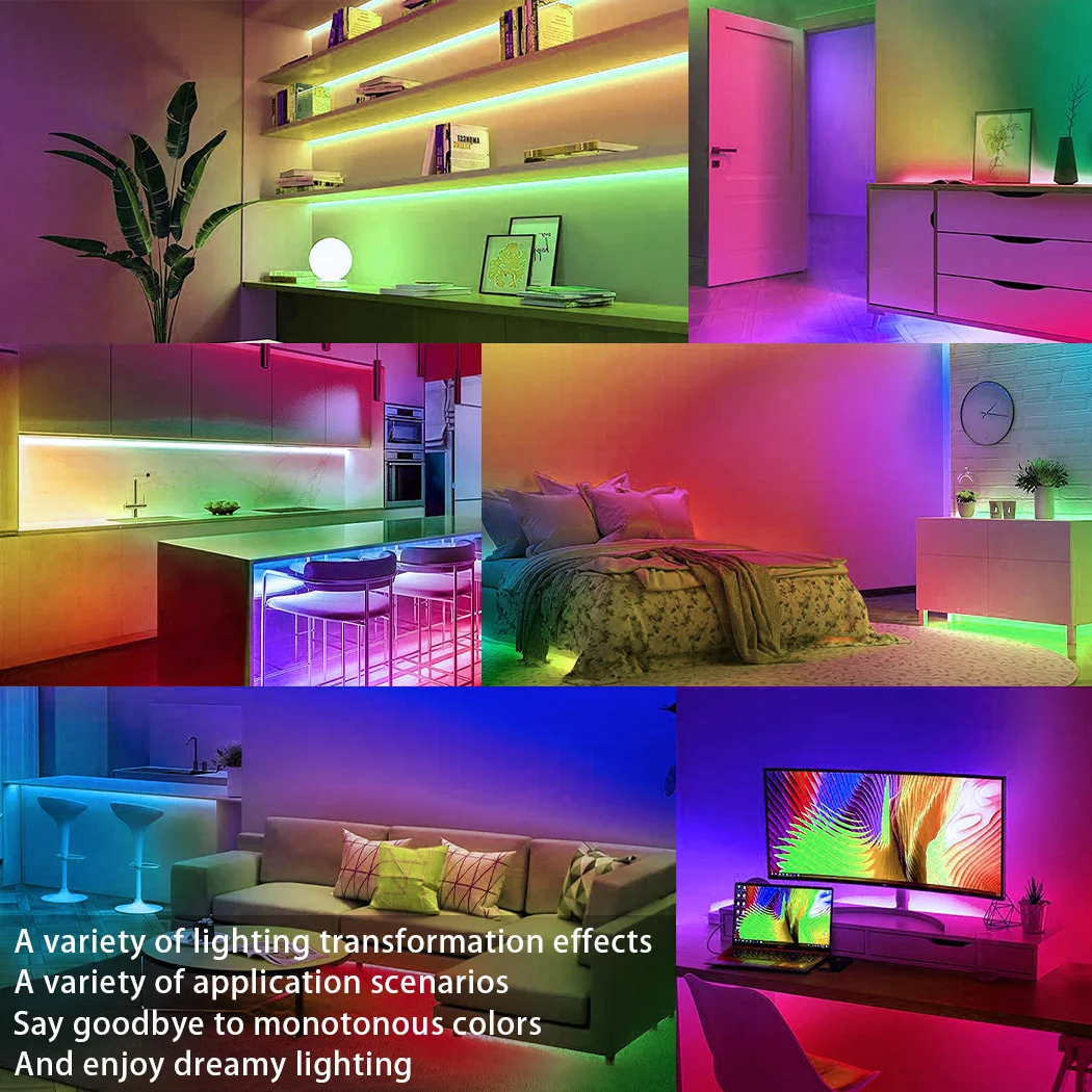 Rgb Addressable Neon Led Strip Light - 12v/24v, Customizable Odm