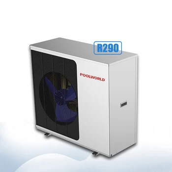 R290 Full Inverter Monoblock Thermo Pump Air To Water Two Stage Heat ...