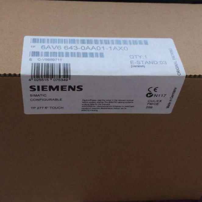 Siemens SIMATIC HMI 터치 패널 컴포트 패널 TP277-6| Alibaba.com