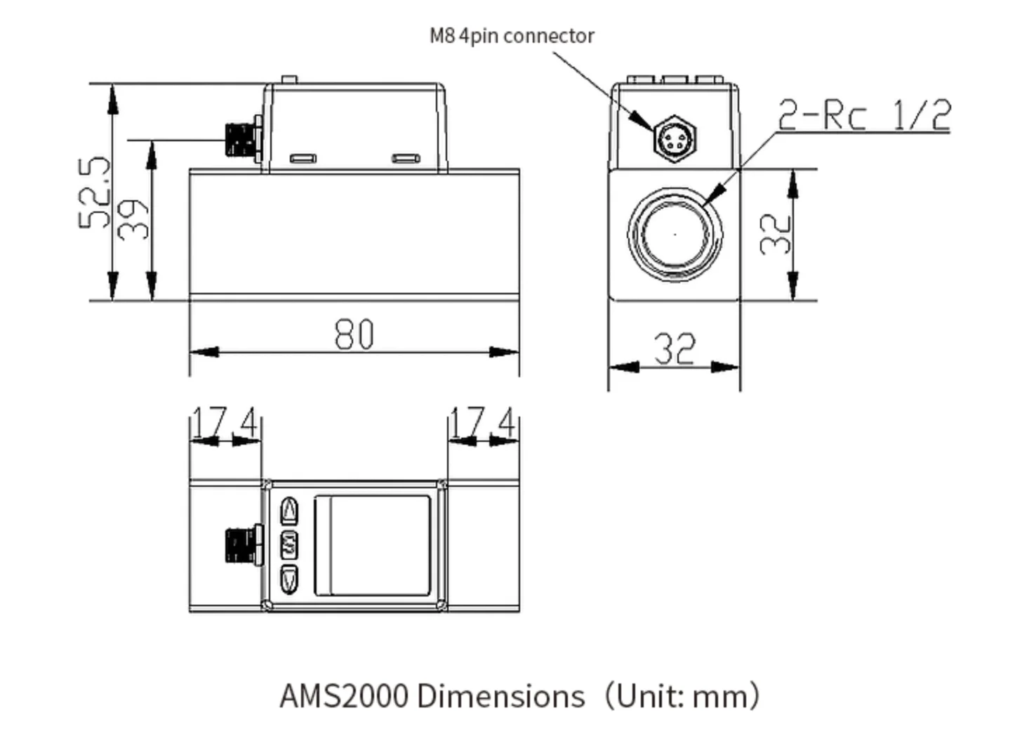 Gas Flow Meter Ams2000 Air Flow Meter Mass Flow Meter - Buy Gas Flow ...