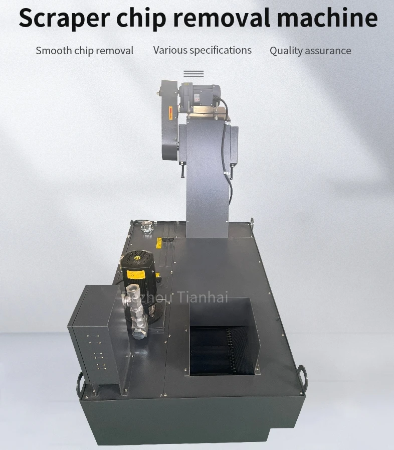 Conveying Iron Aluminum Copper Scrap Scraper Roller Chip Conveyor ...