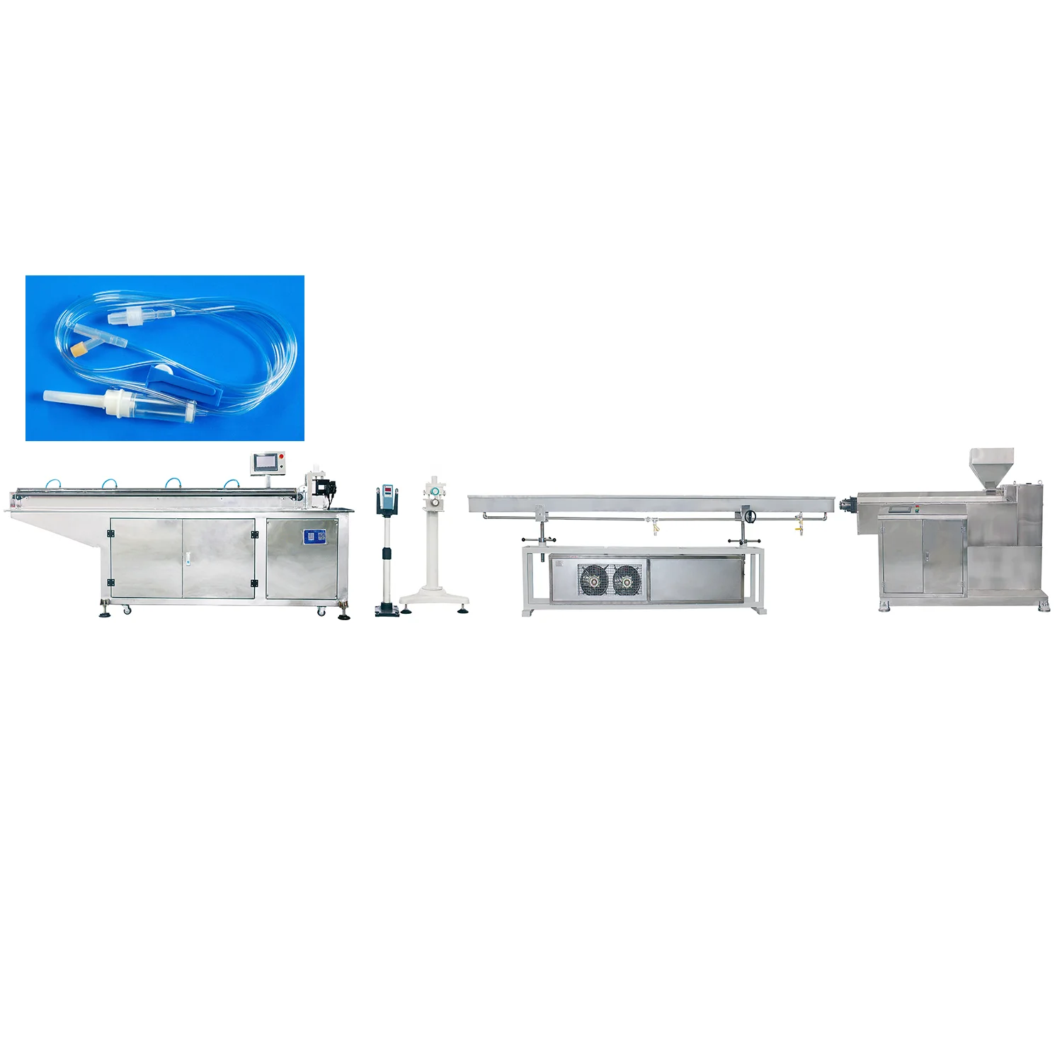 PVC Medical Tube Catheter Extruder Extrusion Making Machine Production ...