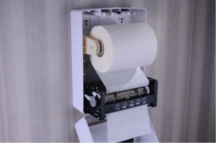 Wall Mounted Plastic Automatic Paper Towel Dispenser & Soap Dispenser Oem