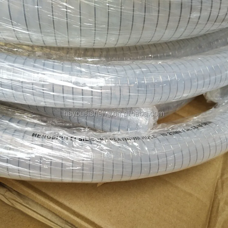 1 Inch with Connector Polyester Reinforced Silicone Hose for Liquid ...
