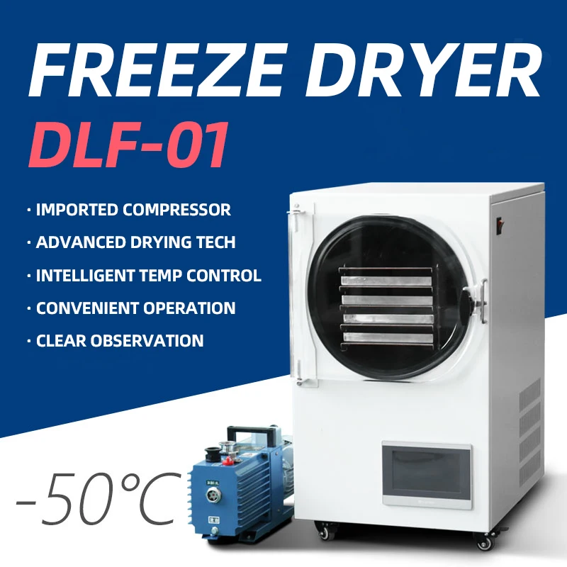 6kg Small Household Home Use Lyophilizer Vacuum Freeze Dryer Machine ...
