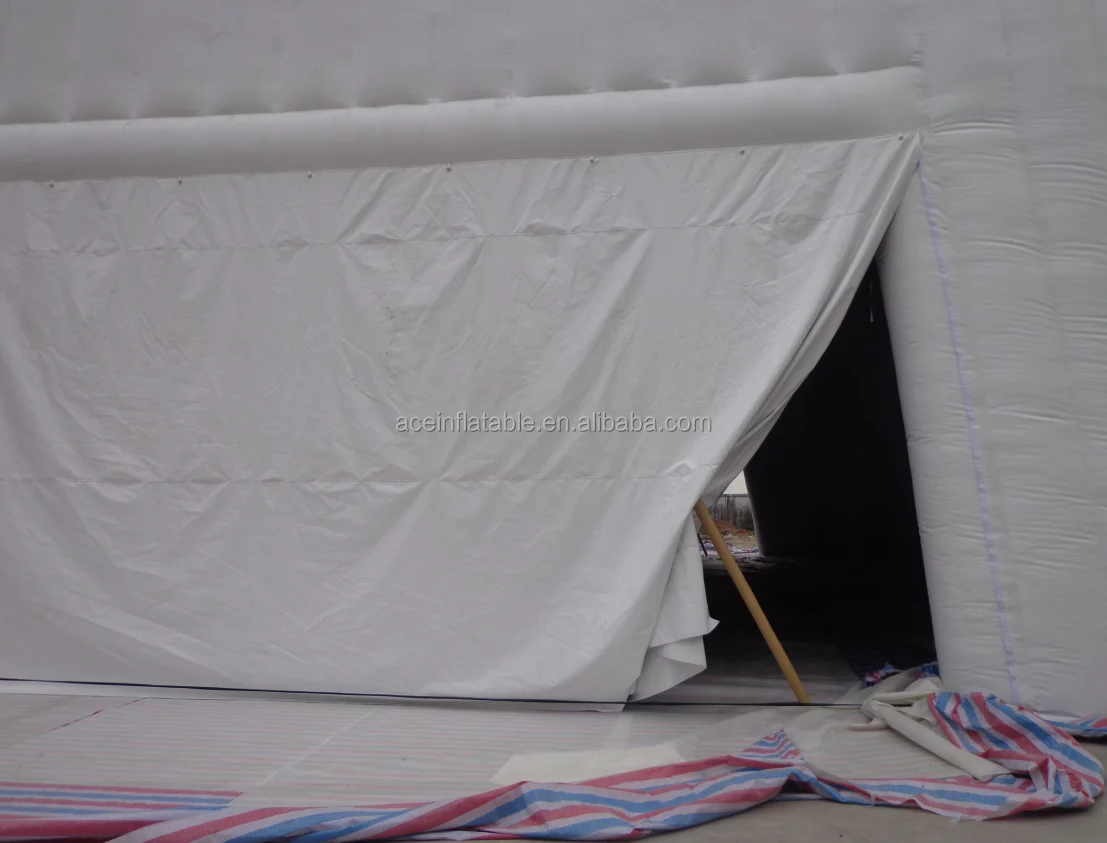 Customized Giant air Tight Building Structure Inflatable Warehouse Tent ...