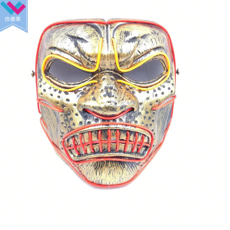 Alibaba.com: TW-M035 Spartan Warriors LED Mask Golden Knight design ...