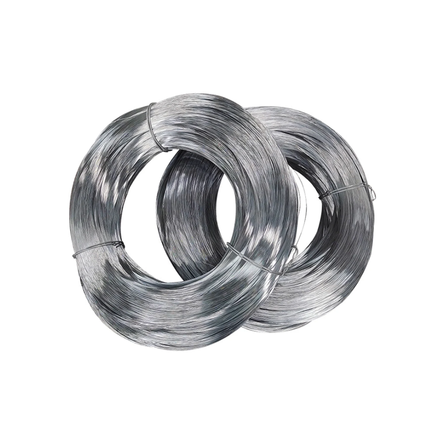 High Tensile Zinc Coating Steel Iron Wire Gi Wire Bwg4-bwg14 Galvanized ...