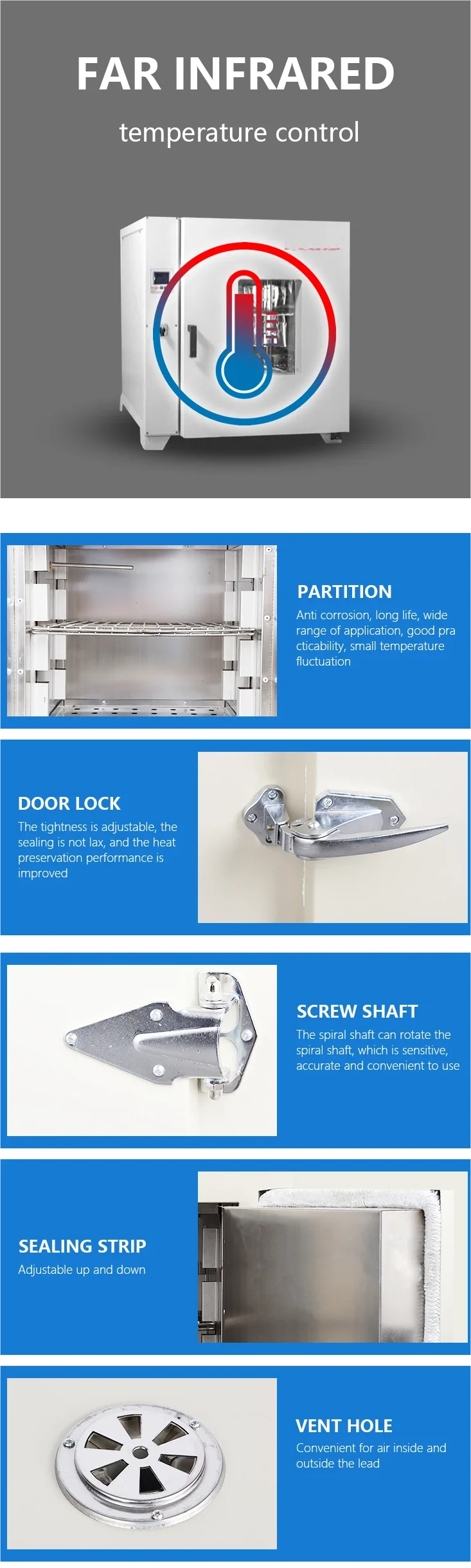 Labtex Industrial Drying Oven Forced Air Drying Oven Infrared Drying ...