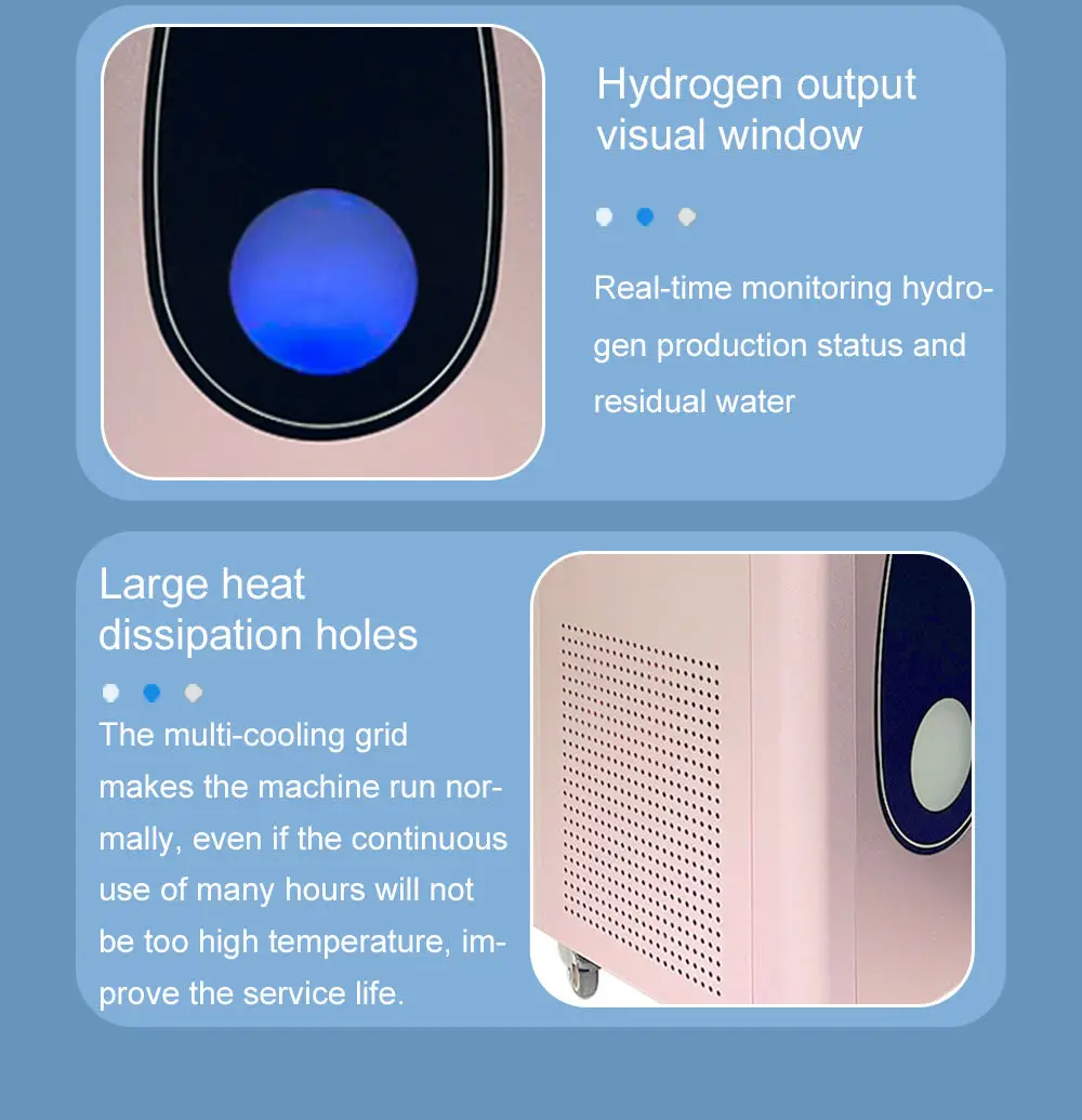 Hydrogen Gas Inhaler Household Hydrogen Inhalation Generator Machine ...