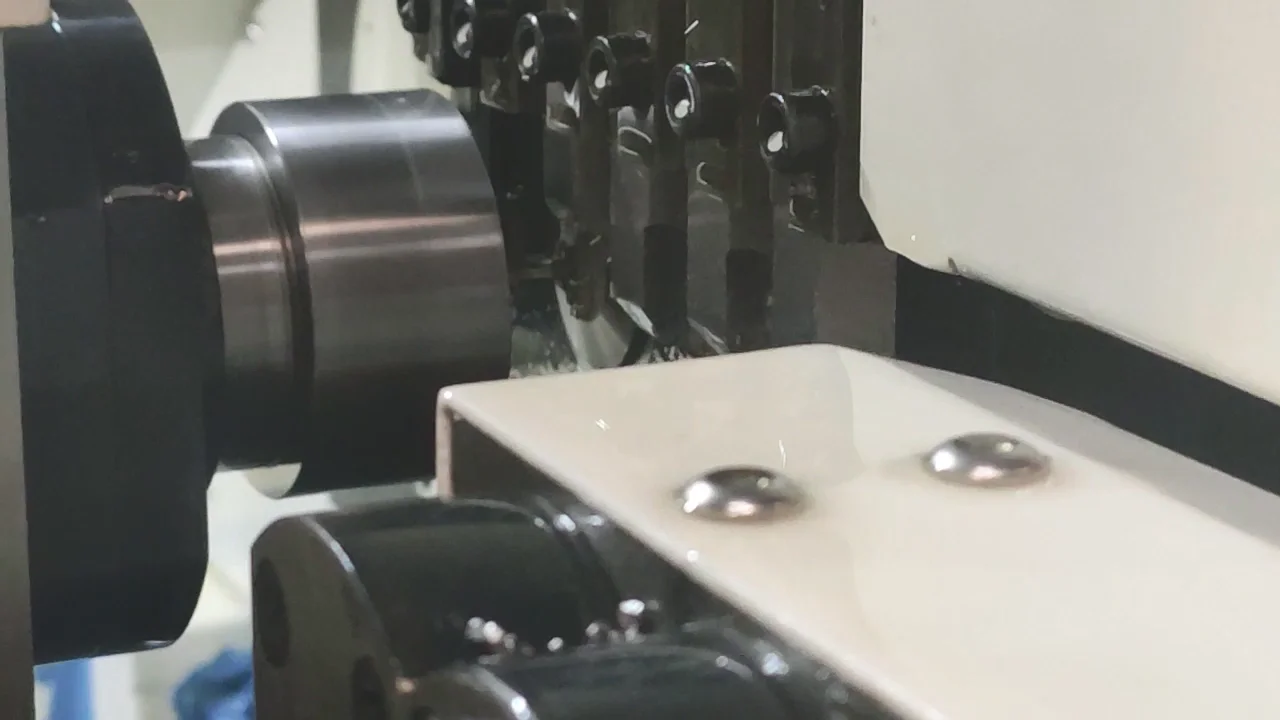 Swiss Type Dual Spindle Multi-tool High Speed Longitudinal Cutting ...