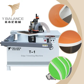 Folding Arm Curve Trimming Machine Woodworking Double Side Trimming ...