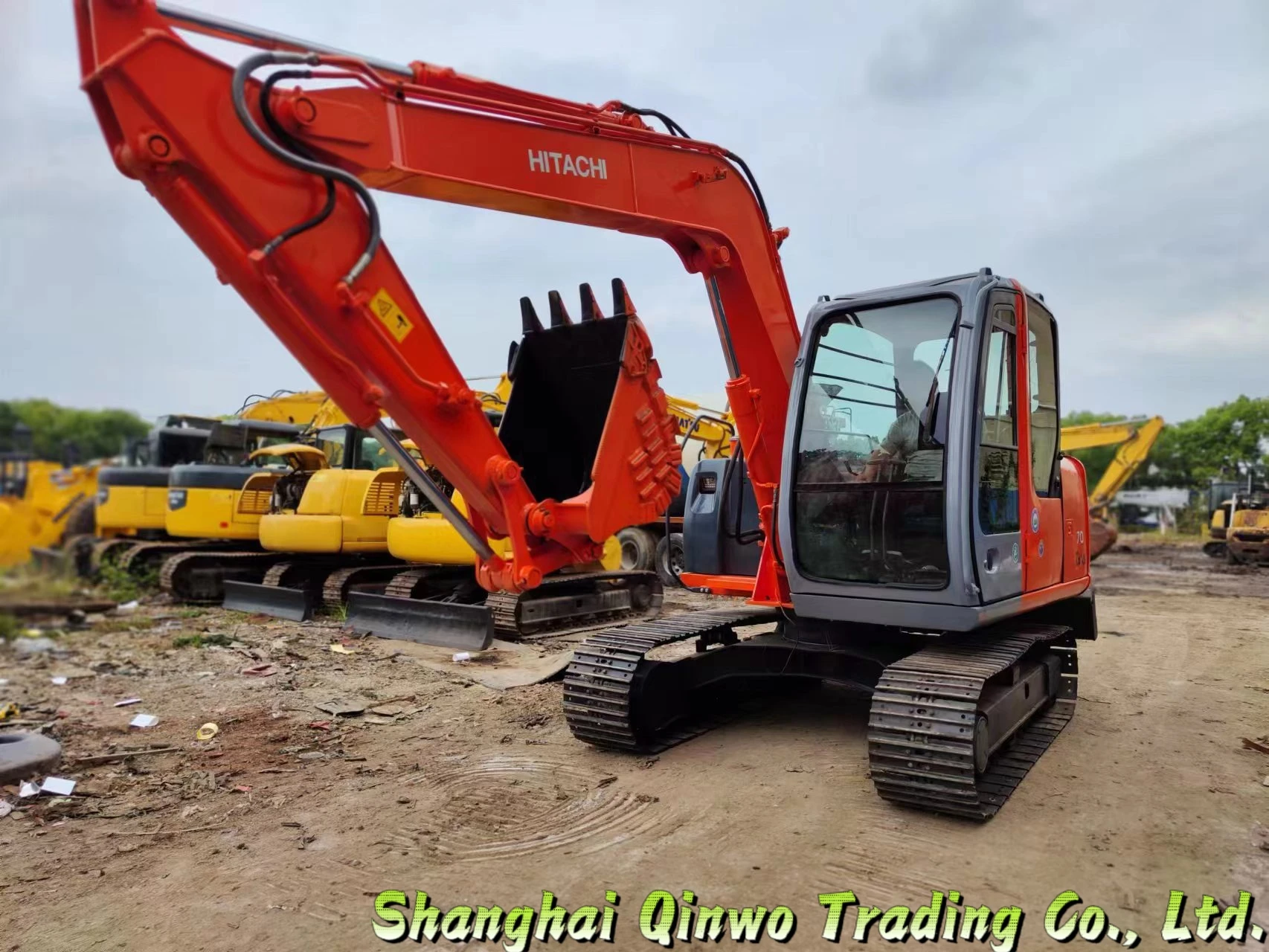 7 Ton Used Excavators Hot Sale Low Price 90% New Hitachi Zx70 Used Excavator /second-hand Digger ...