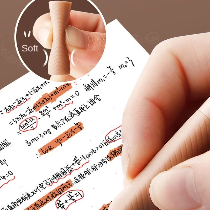 6 Retractable Automatic Neutral Pens - Black Ink Study