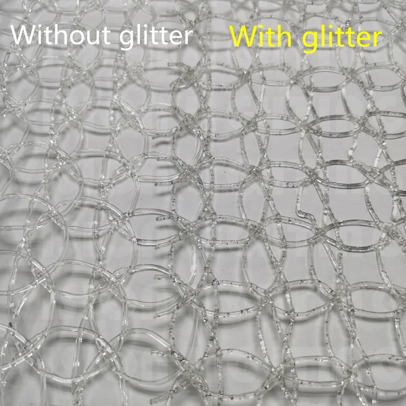 Gold Glitter PVC Mesh Net Carpet 4.5CM for Outdoor Decoration - Durable ...