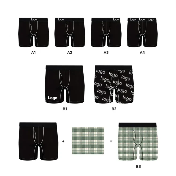 Best Quality Men's Cotton Soft Briefs Simple Solid Color Low-waist ...