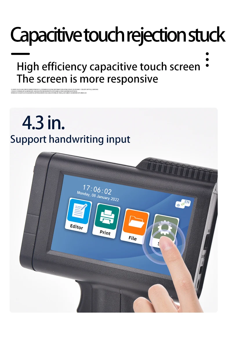 Hand Held Inkjet Printer Handheld Printer Portable Inkjet Expiry Date ...