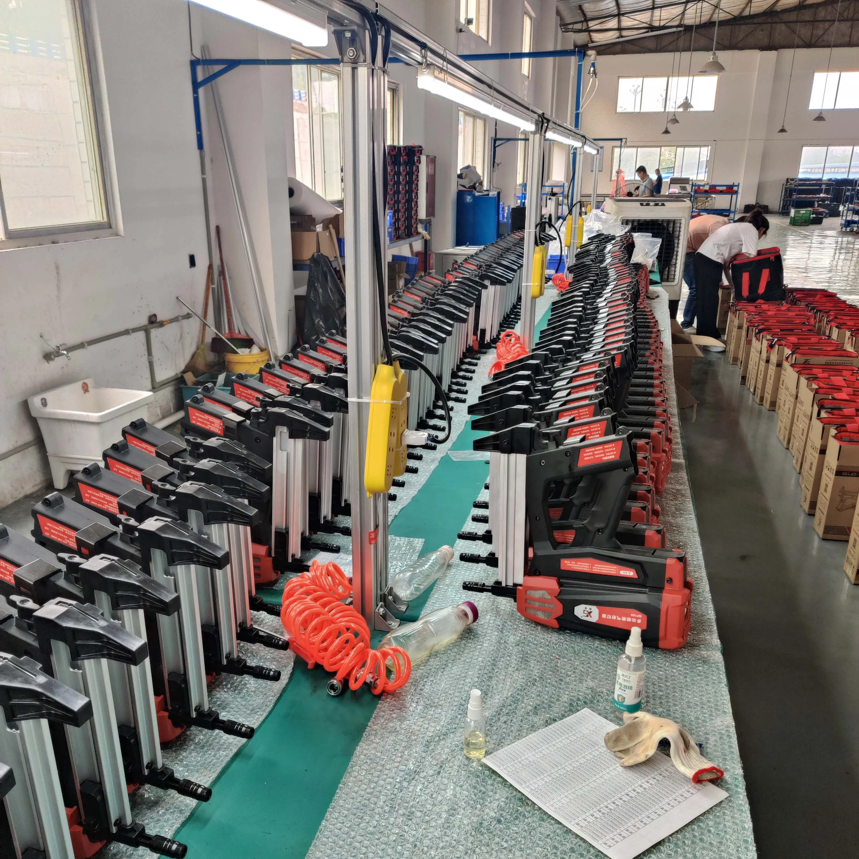 Gas Actuated Fastening Tool GP100 Gsa Mounting Gun Cordless Fuel Cell ...