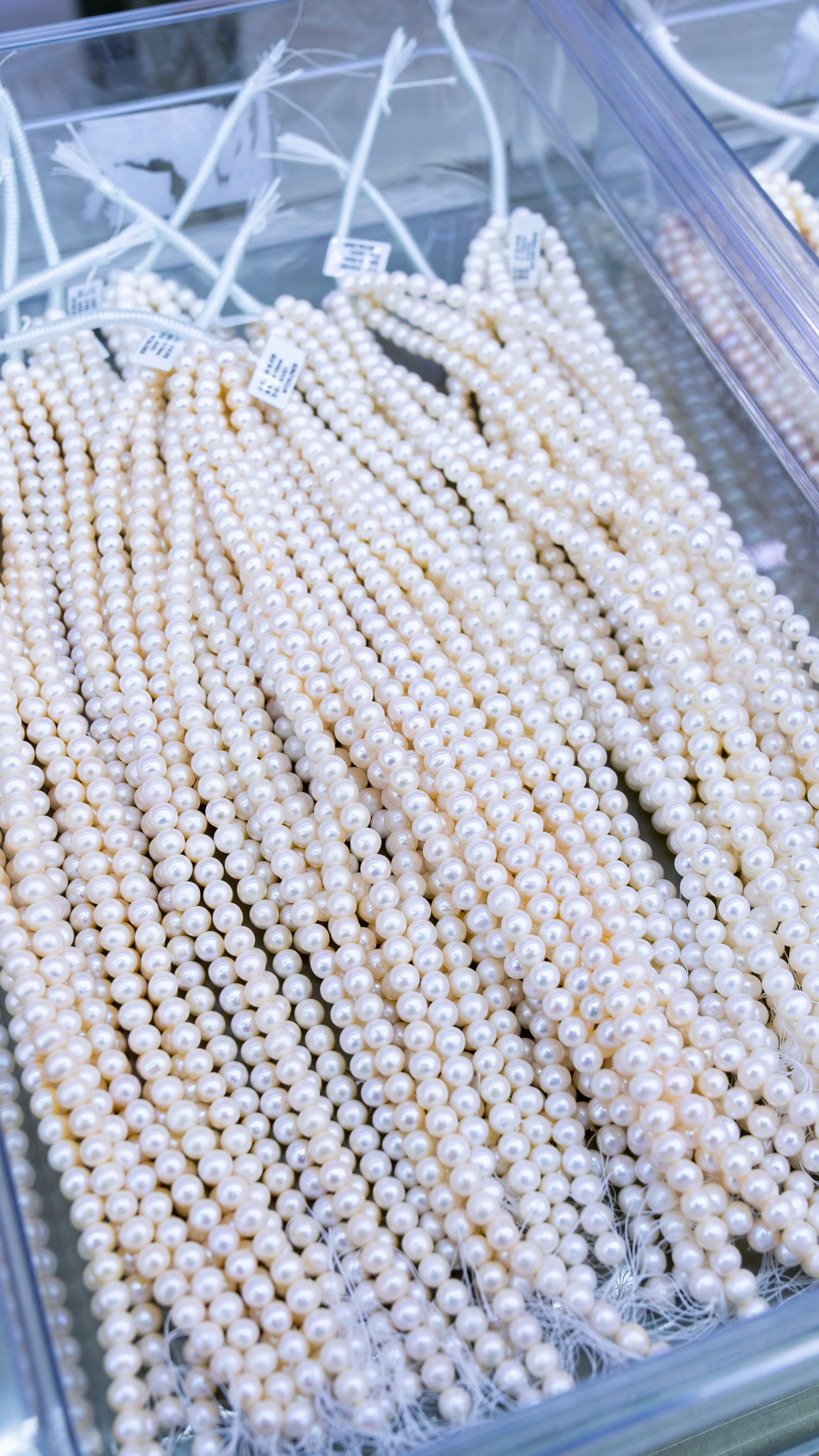9-10mm 3a Almost Round White Natural Freshwater Pearl High Luster ...