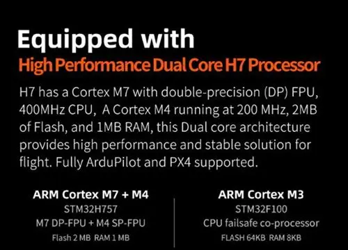 Hex Orange Cube+ Ardupilot Flight Control Main Control Module Pixhawk ...