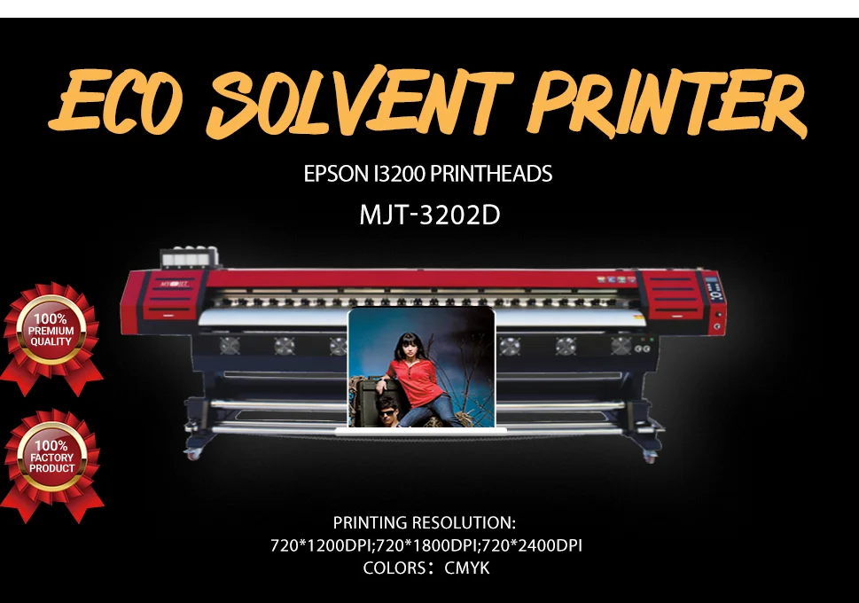 MYJET 3.2m Vinyl Printing Machine for Eco Solvent Inkjet