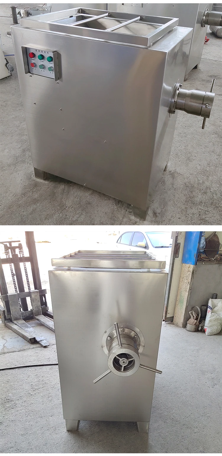 Industrial Use Meat Processing Machinery Big Block Fresh Mince Meat ...