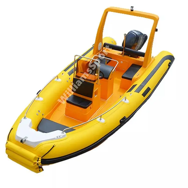 21ft Rib 600 Rigid Fiberglass Hull Pvc/hypalon Inflatable Boats For ...