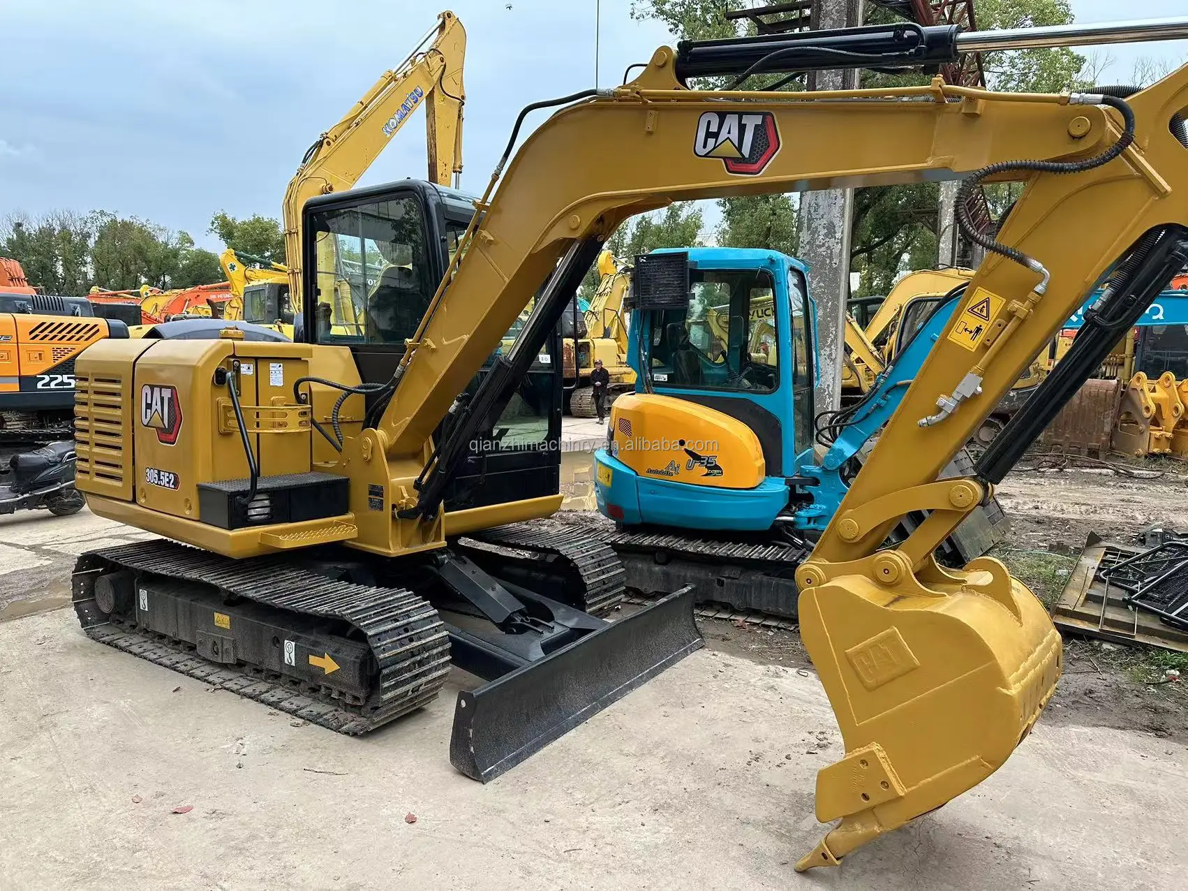 Popular Mini Hydraulic Excavator 5.5 Ton Cat 305.5 Hydraulic 305.5e2 ...