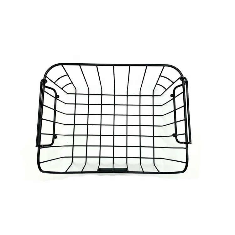 Metal Kitchen Stackable Vegetables Fruits Food Sundries Storage Basket ...