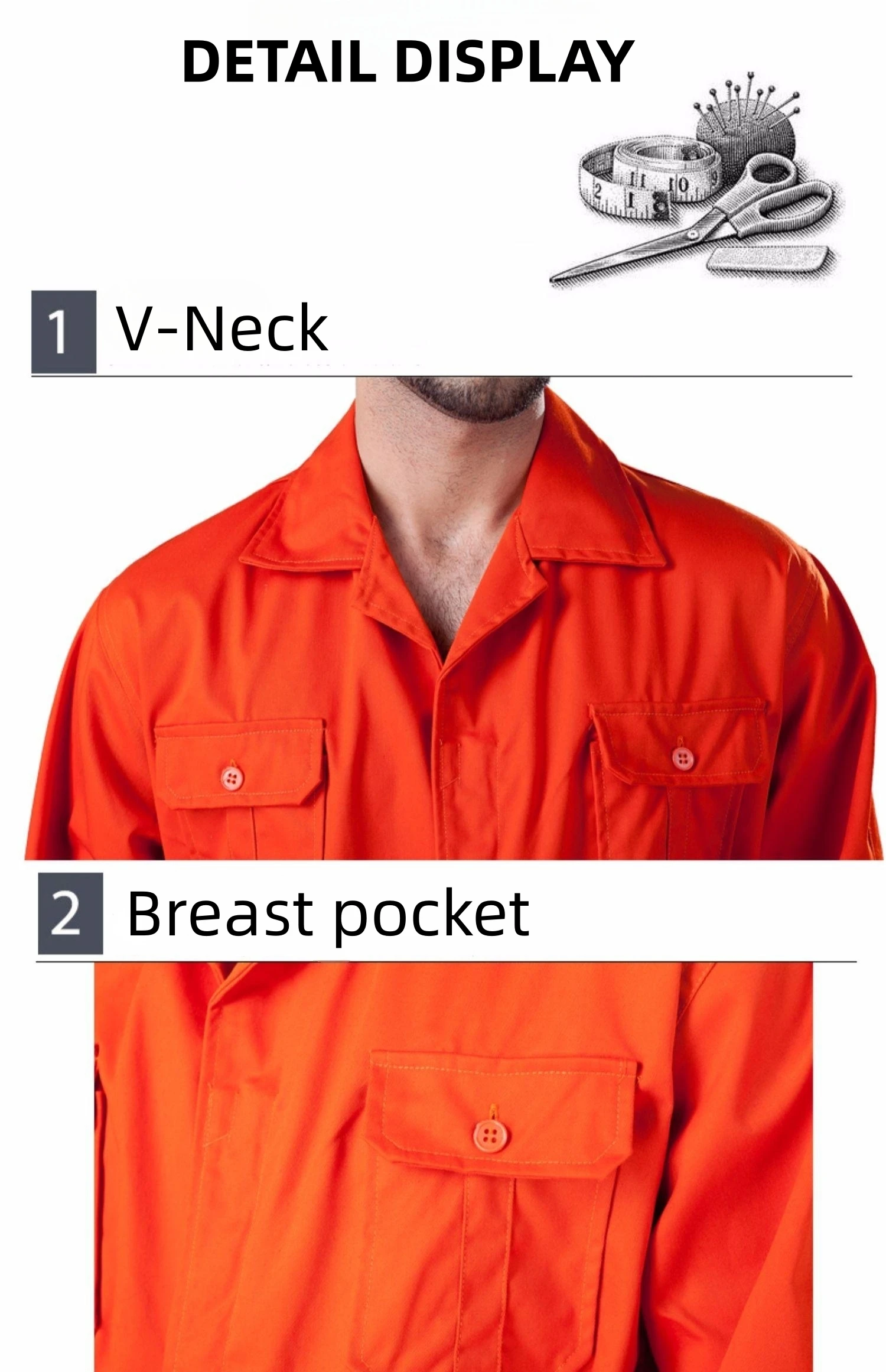 Customized Work Uniform Overalls Men's Auto Repair Clothes One-piece ...