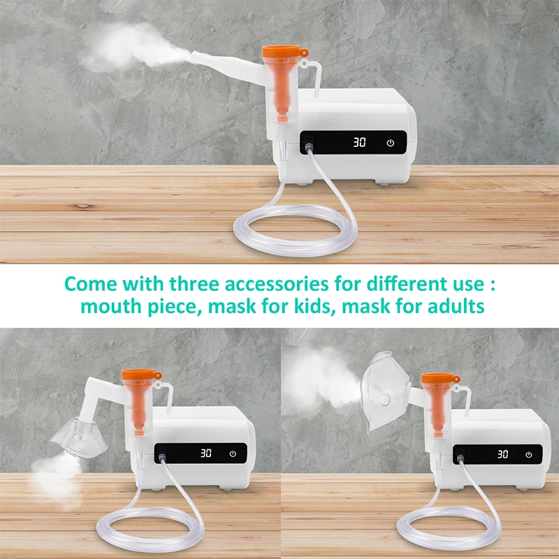 High Nebulization Rate Handheld Nebulizer for Adult Children