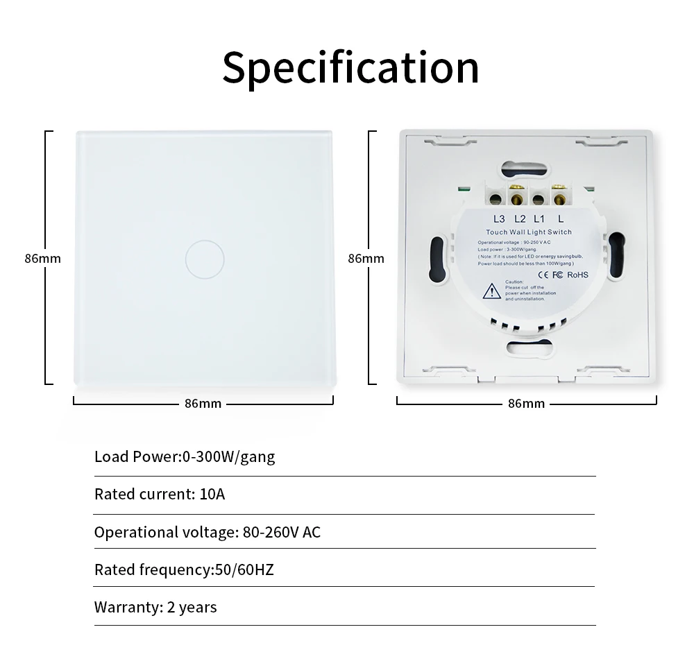 Tuya Smart Switch 1/2/3/4 Gang Sockets And Switches Electrical With And ...