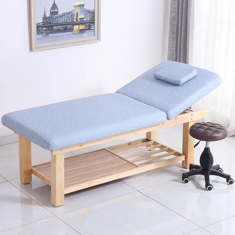 Portable Modern Adjustable Wood Frames Table Body Spa