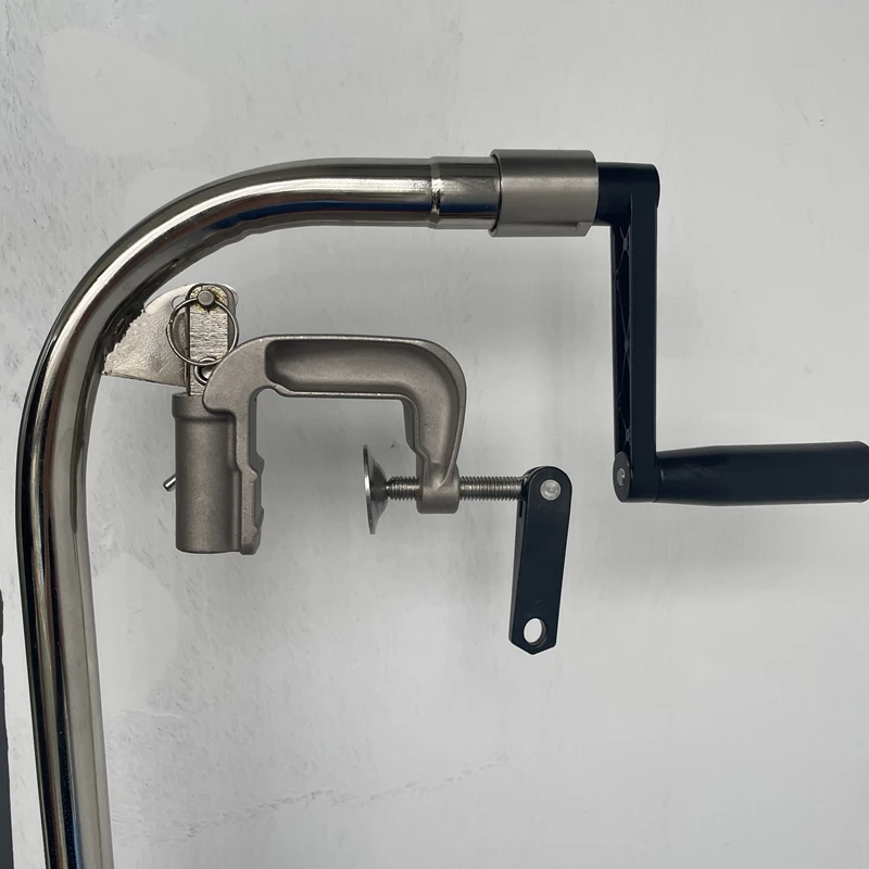 Silent Hand-Crank Propeller for Trolling Motors & Paddle Boats