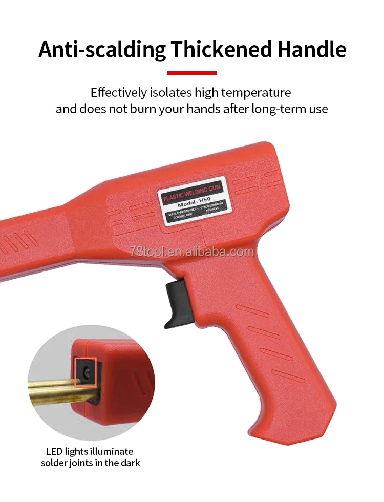 Plastic Welding Gun - Universal Tool for Plastic Repair