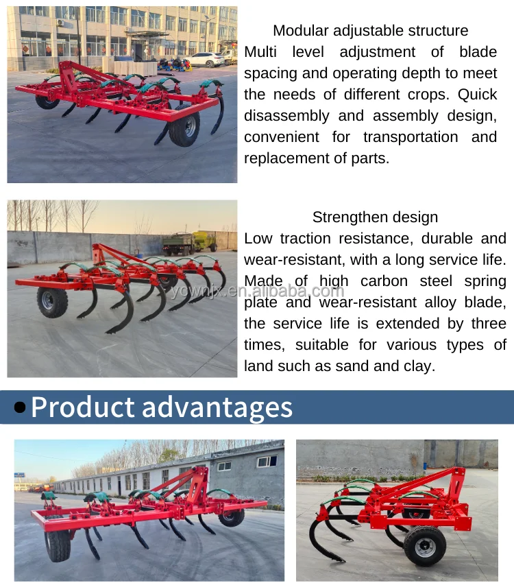 Farm Subsoiler Ripper - High Productivity Soil Cultivator