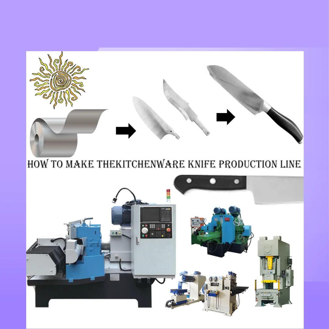 Automatic Kitchen Knife Production Line Product Show Stream 2023 ...