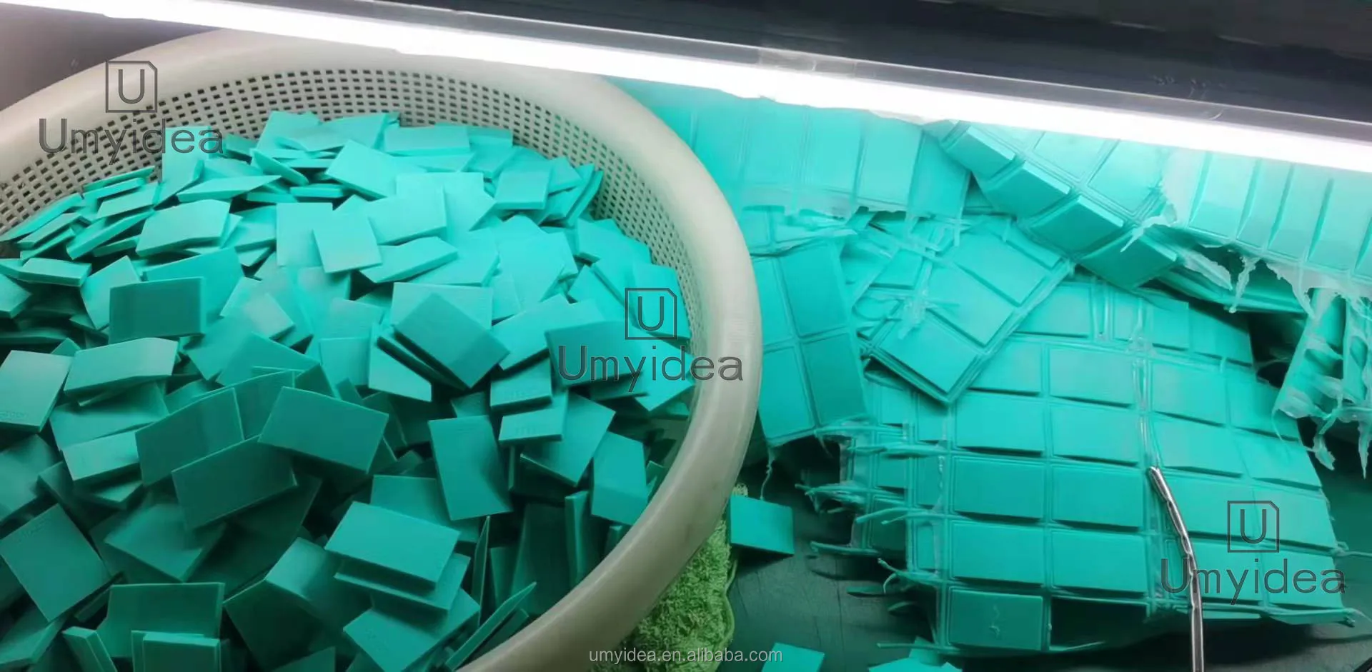 Custom Chalk Paste Mini Squeegee Screen Printing Silicone Rubber