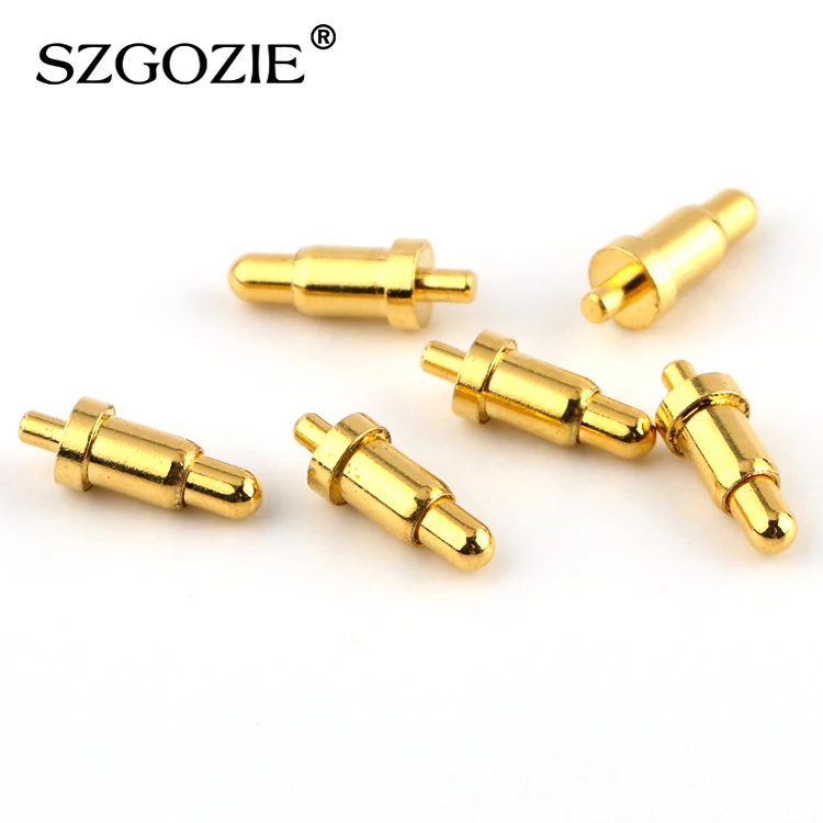Dip Multi-pin Spring Loaded Contact 4 Pin Pogo Connector High Current 0 ...