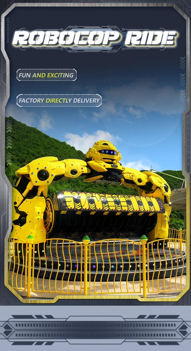 High Profitable Project Carnival Amusement Robocop Rides Playground ...
