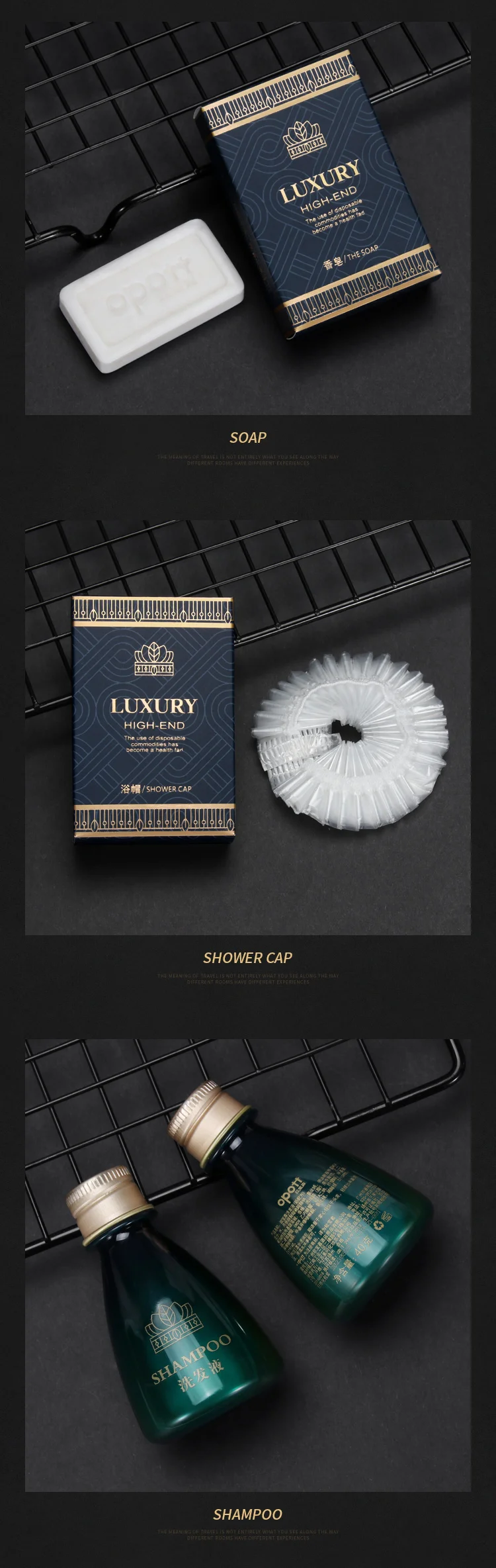 Eco-friendly Hotel Amenities - Personalized & Disposabale