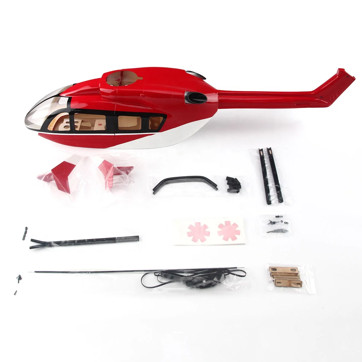 Flight HOBBY RC Helicopter Fuselage EC145 450 Pre-Painted fuselage for ...